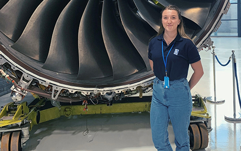 Megan Collins – Engineering Degree Apprentice | Rolls-Royce