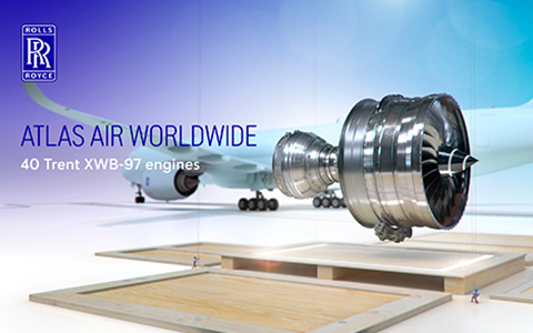 Rolls-Royce welcomes the first A350F customer in the Americas, as Atlas ...